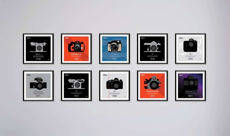Nikon 100th Anniversary Posters from Nikon